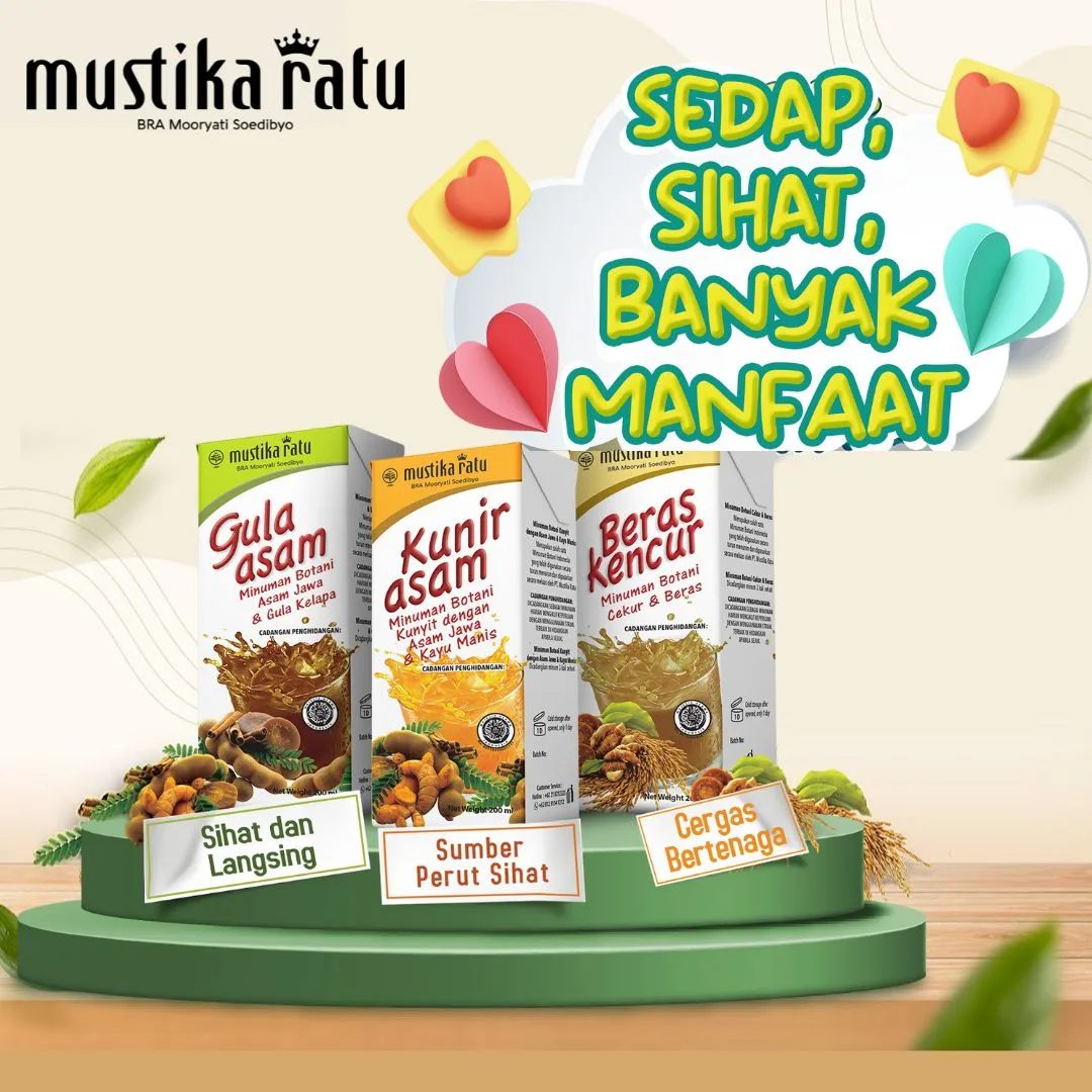 [Bundling] Mustika Ratu Jamu Ready To Drink Minuman Botani Herba (200ml ...