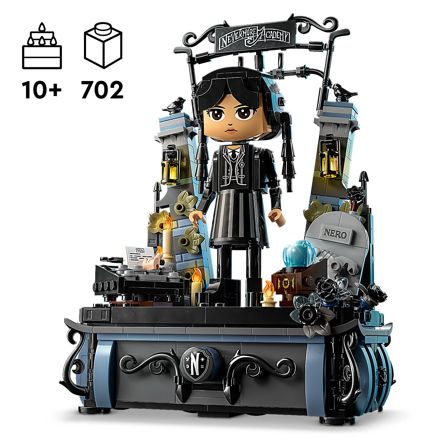 LEGO Wednesday 76780 Wednesday Addams Figure (702 Pieces) | Shopee Malaysia