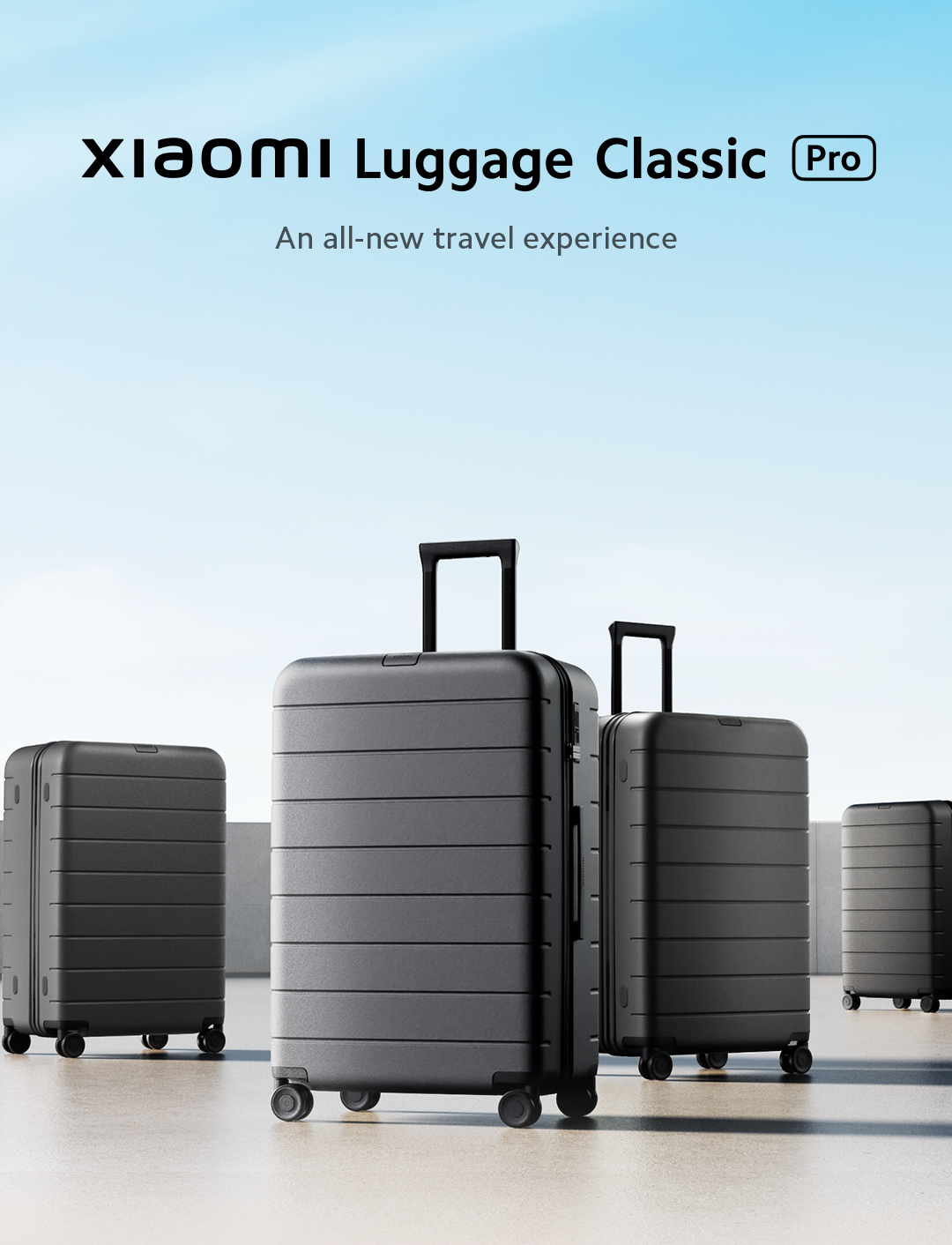 Xiaomi Luggage Classic Pro | 20/24/26/28 Inches | Anti-Burst Zip ...