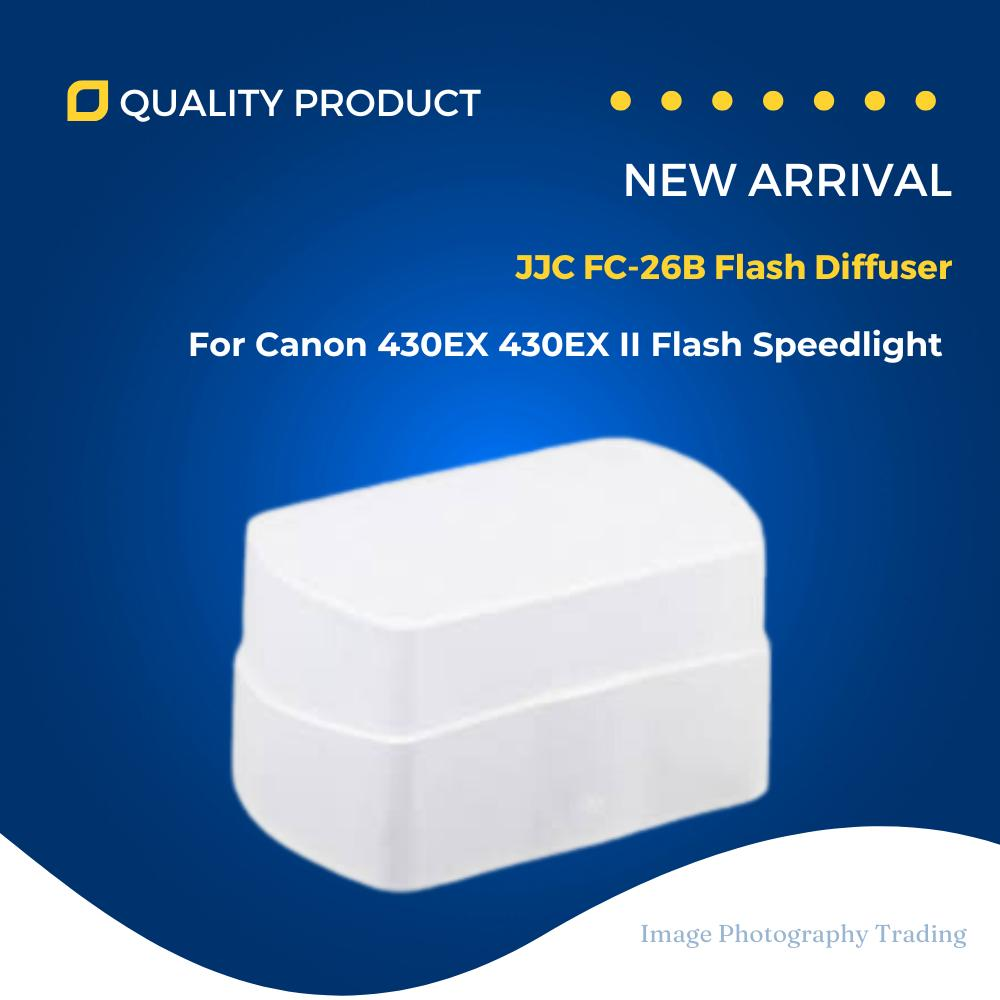 JJC FC-26B Flash Diffuser For Canon 430EX 430EX II Flash Speedlight ...