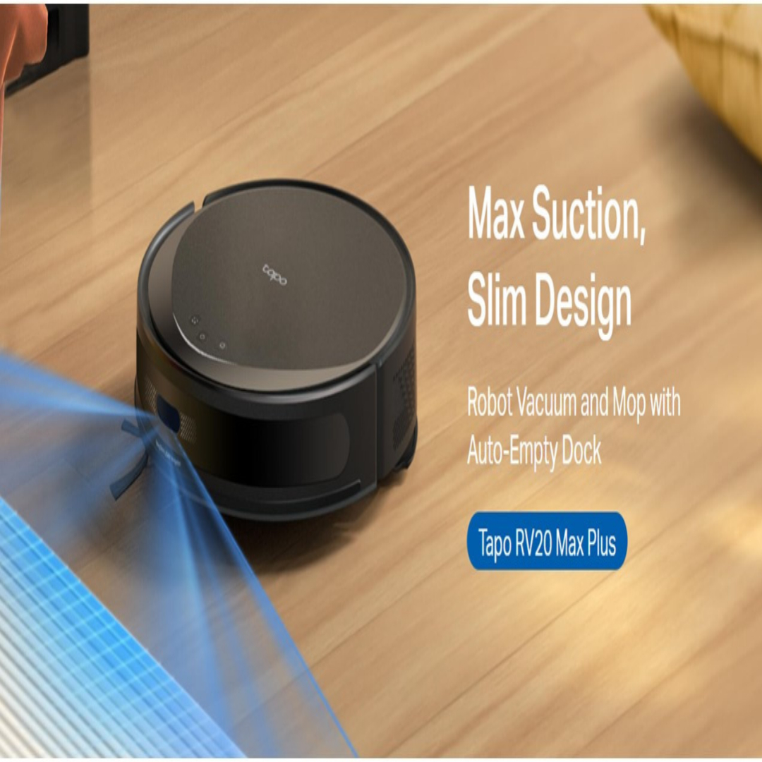 TP-Link RV30 MAX PLUS 5300Pa Robot Vacuum Cleaner LiDAR Auto Empty Dock 3L Large Dust Bag/RV20 ...