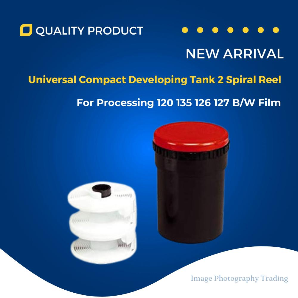 Developing Tank 2 Spiral Reel for Processing 120 135 126 127 B/W Film ...