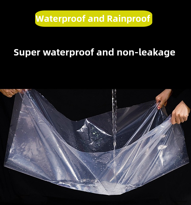 Greenhouse Plastic 19.7ft 26.2ft Lebar Uv Shield Plastic Plastik Tutup ...