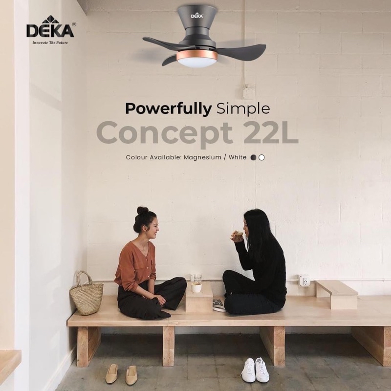 🔥NEW🔥DEKA CONCEPT MINI Fan 34" 42" 22" Baby Fan 14 Speed Remote Control ...