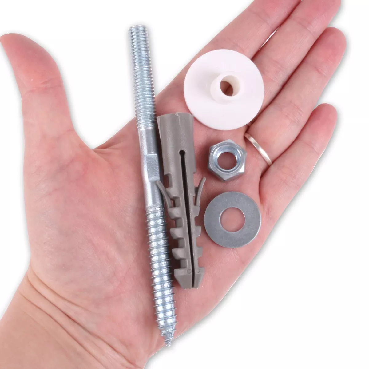 Stainless Steel Sink Brackets Universal Wash Basin Mounting Screws Kit ...