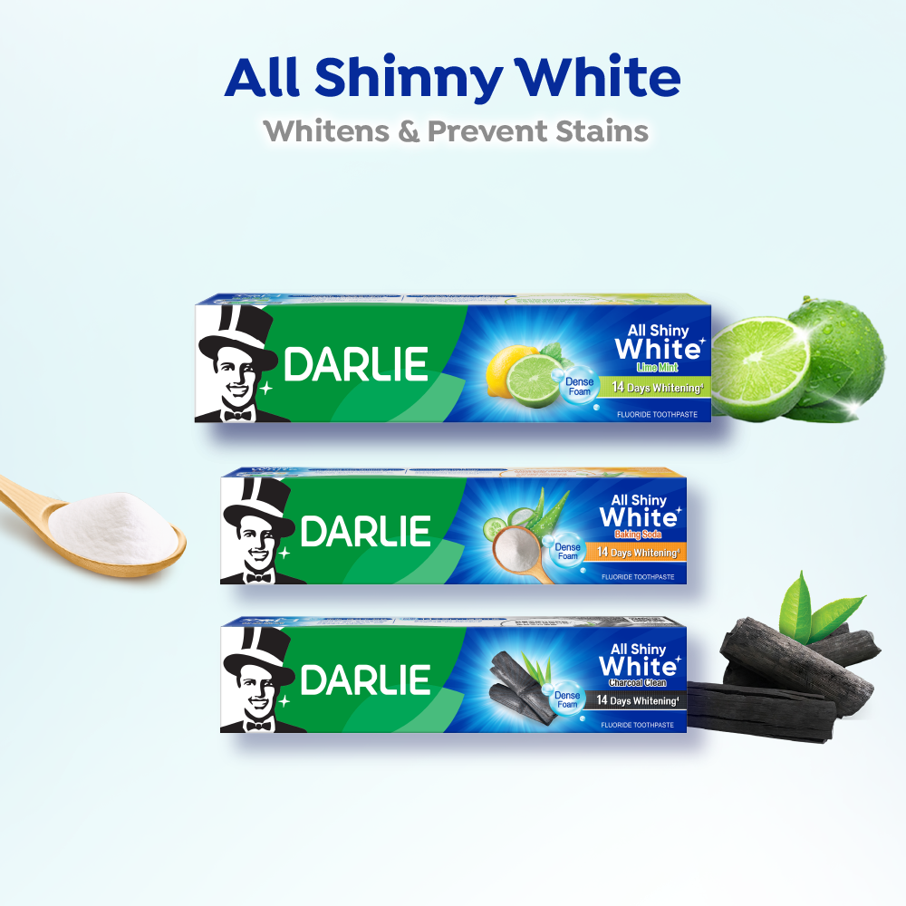 DARLIE All Shiny White Lime Mint Whitening Toothpaste 80g | Shopee Malaysia