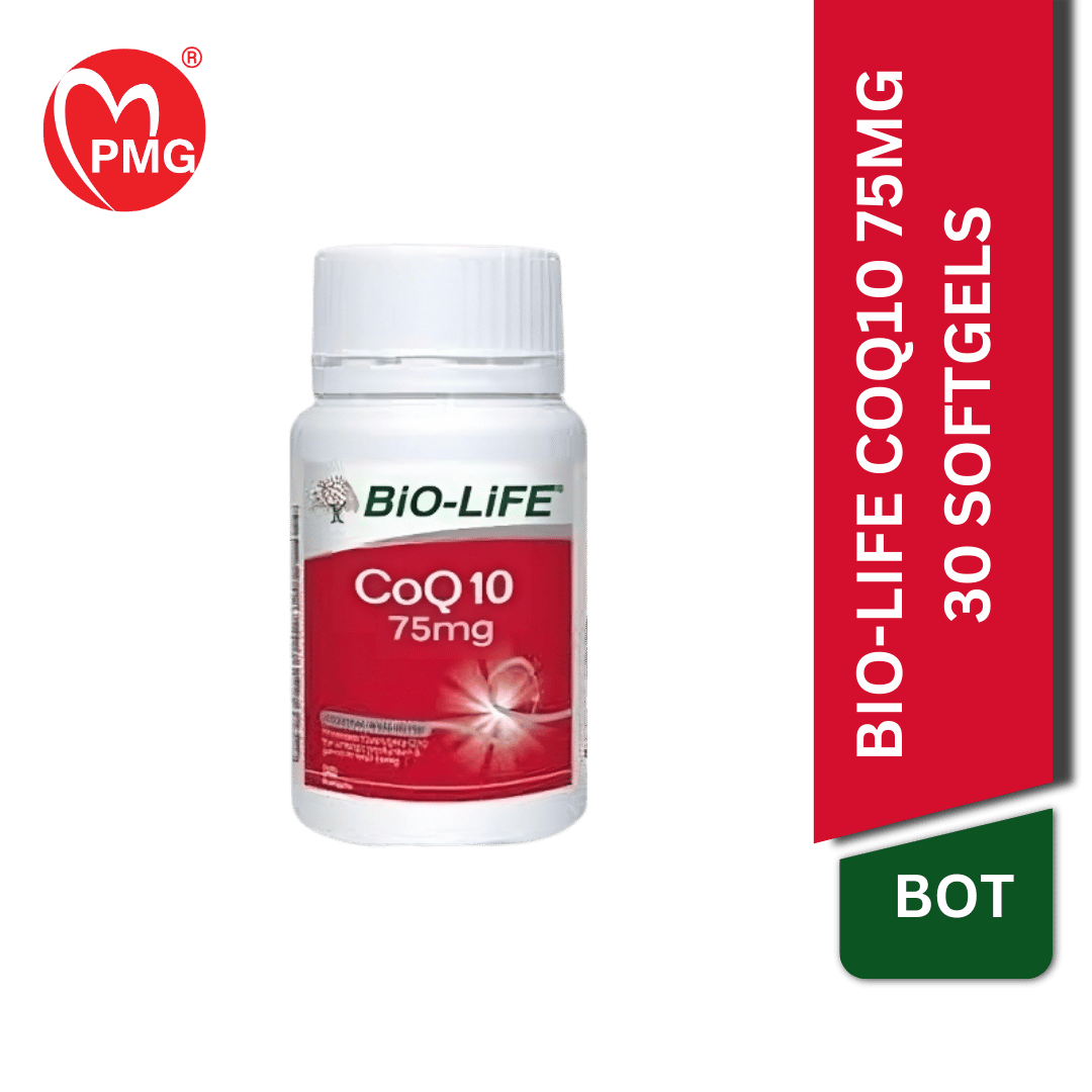 [PMG PHARMACY] Bio-Life CoQ10 75mg Softgels 30's - immune booster ...