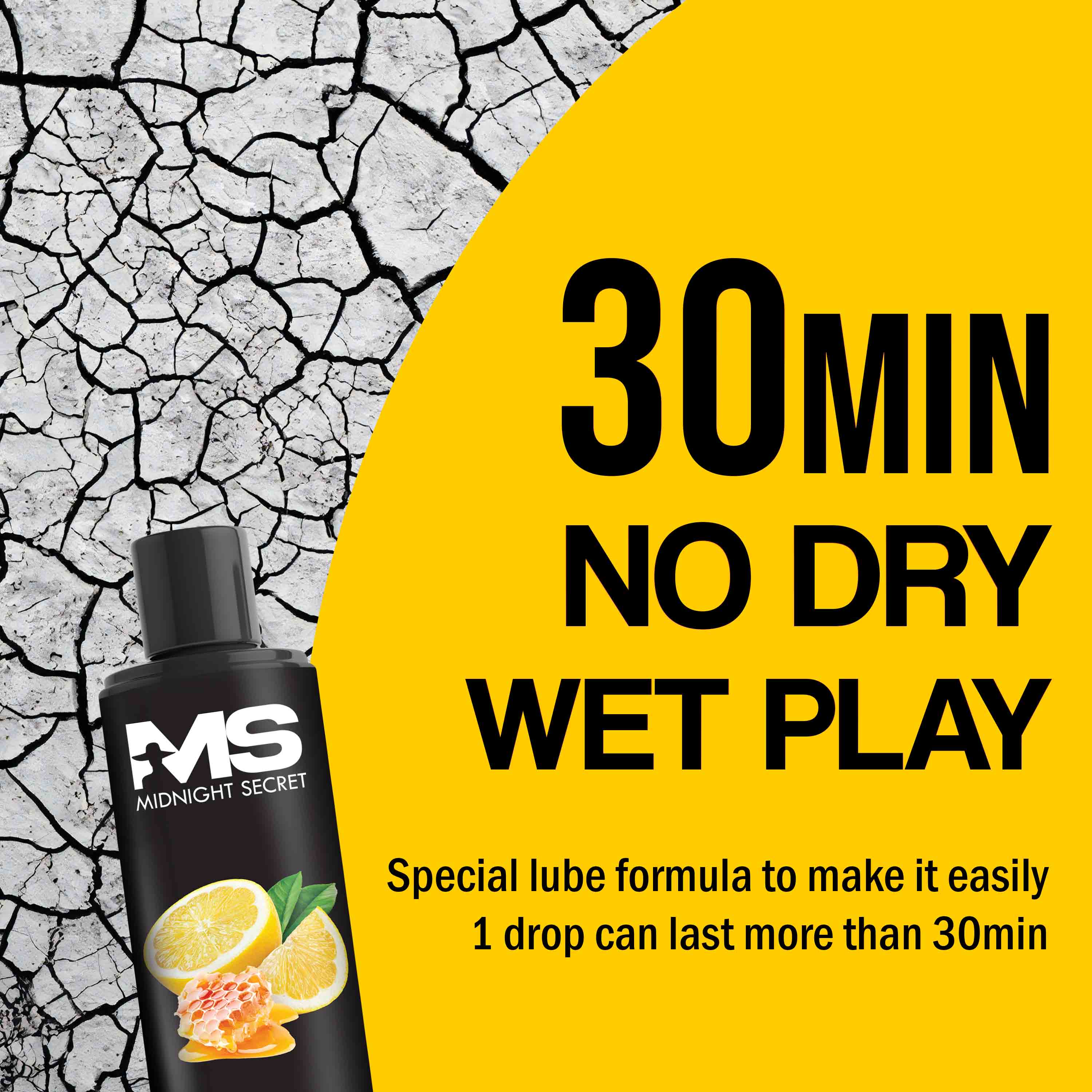 [ 5X SMOOTH ] MS Honey Lemon & Basic Lube Adult Personal Lubricant ...