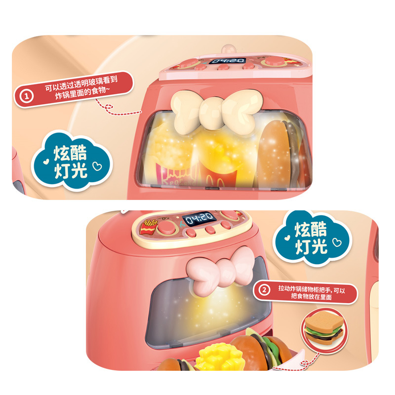 Dapur Mainan Perempuan Creative Playset Microwave Light Sound Kid ...