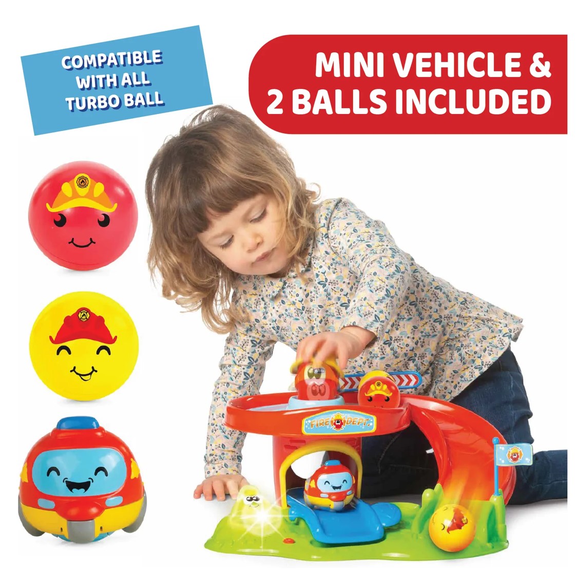Chicco Rolling Spinner (1-4 Years Old), Turbo Ball, Electronic Spinner ...
