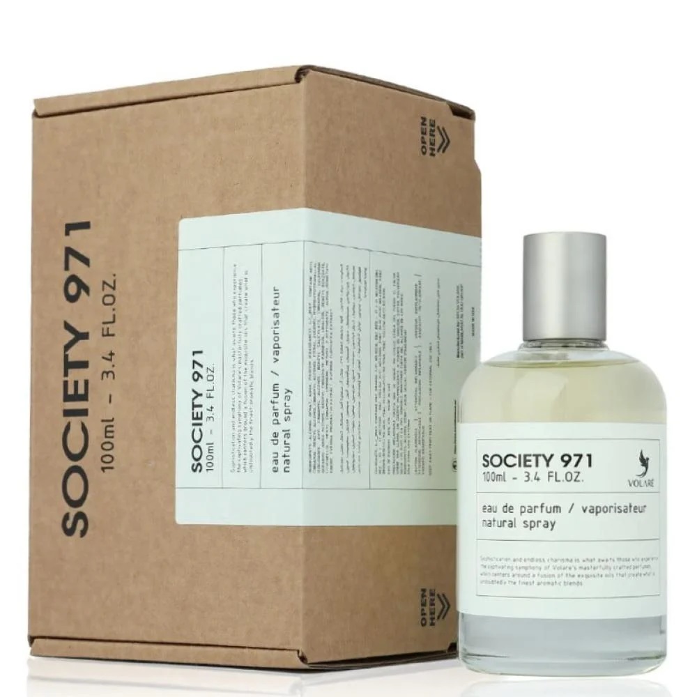 Society 971 Edp 100ml Fragrance Complex Rich Composition Scents That