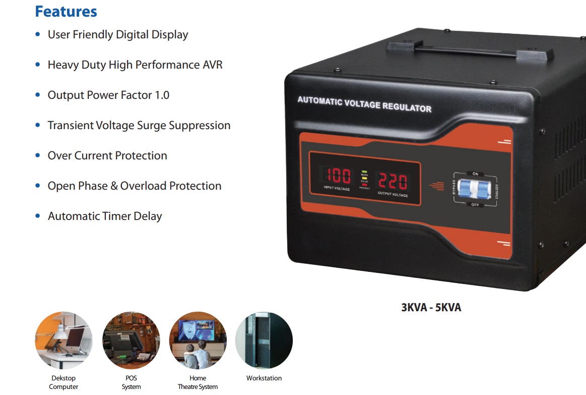 Right Power AVR SPR Series Relay Type - SPR1000 SPR2000 SPR3000 SPR ...