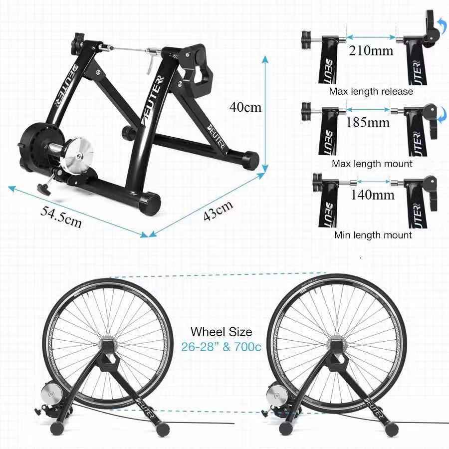 DUETER Bike Trainer MT04 Basikal Indoor Exercise MTB RB Roller Bicycle ...