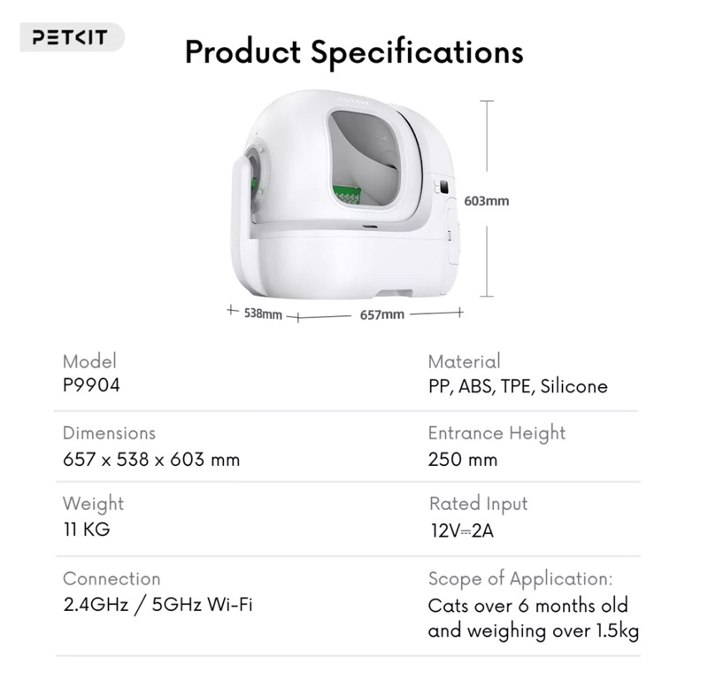 [MY Authorized] PETKIT Purobot Max PRO 2 AI-Powered Automatic Self ...