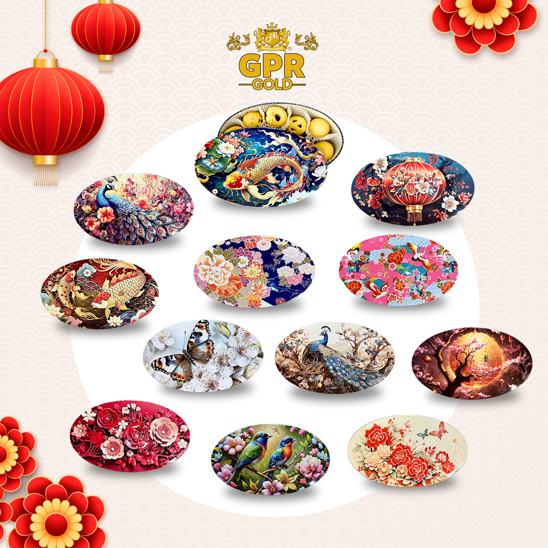 [Chinese New Year Twin Combo] GPR Gold 100% Pure Butter Cookies 340gx2 ...