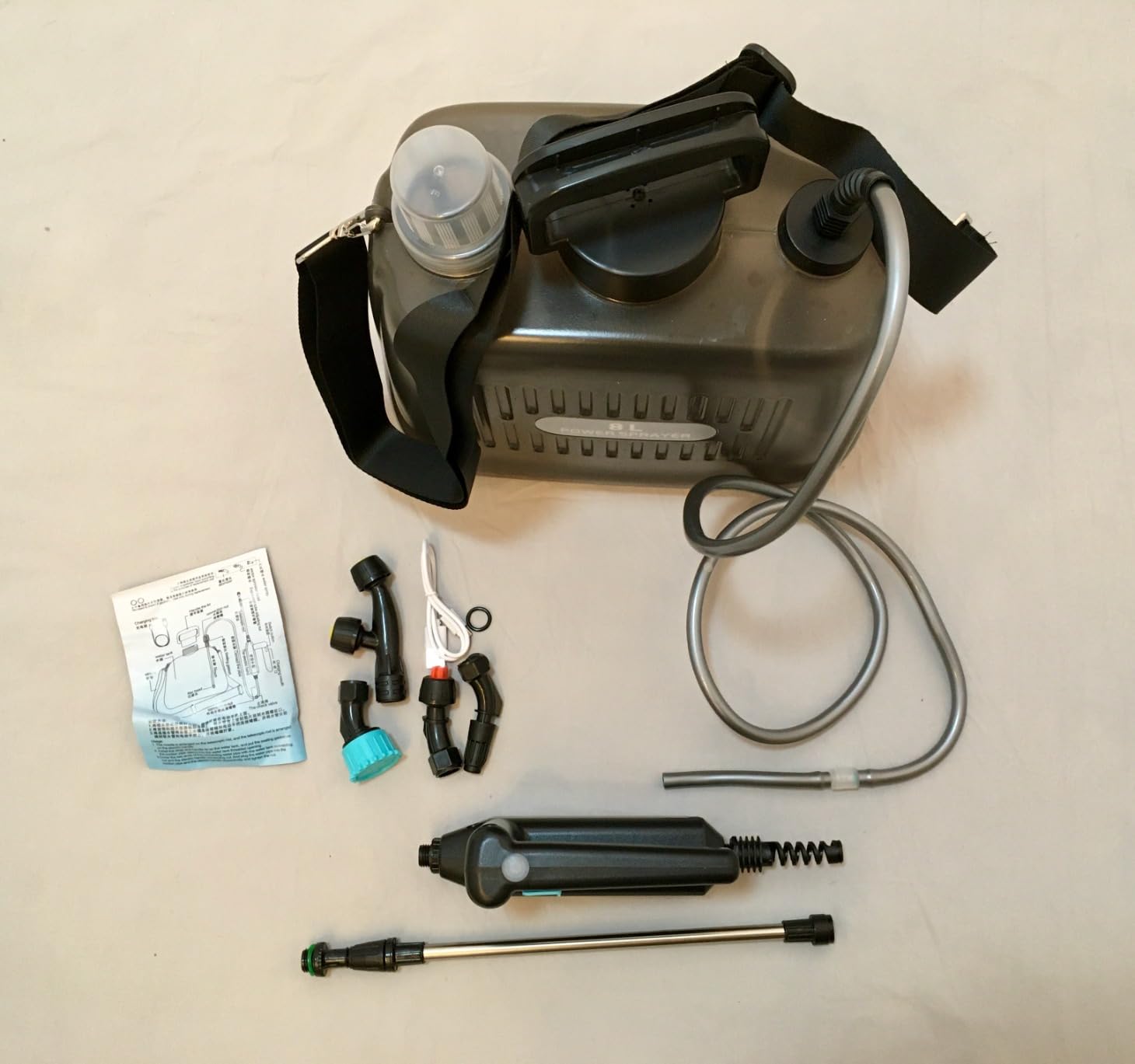 8L Rechargeable Electric Pump Chemical Sprayer Portable Powerful ...