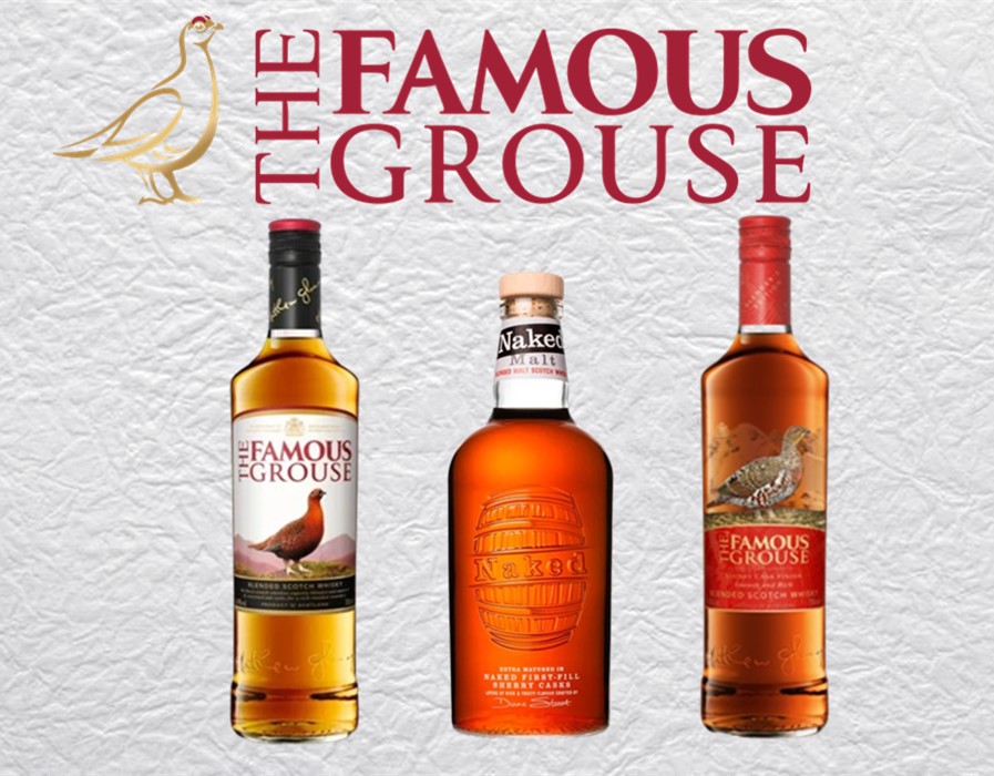 The Famous Grouse Whiskies (The Famous Grouse/Sherry Cask Finish/ Naked ...