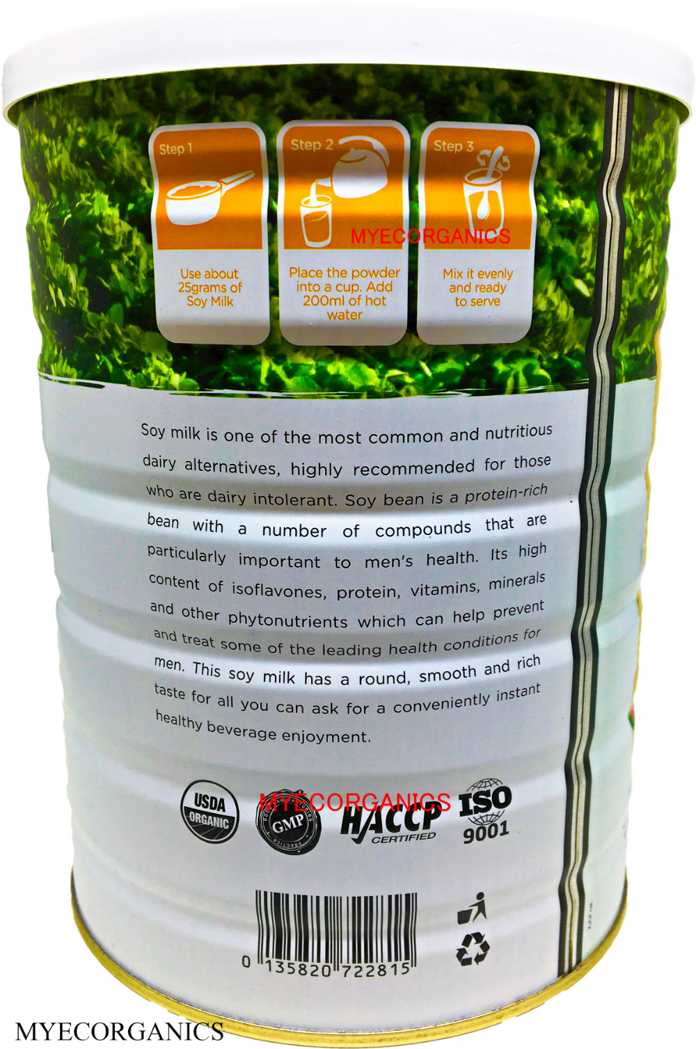 ( EXP 5/2027) Earth Living Soy Milk - Hi-Protein & Prebiotic Active ...
