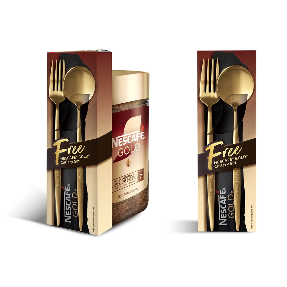 Nescafe Gold Jar (200g) FOC Cutlery | Shopee Malaysia