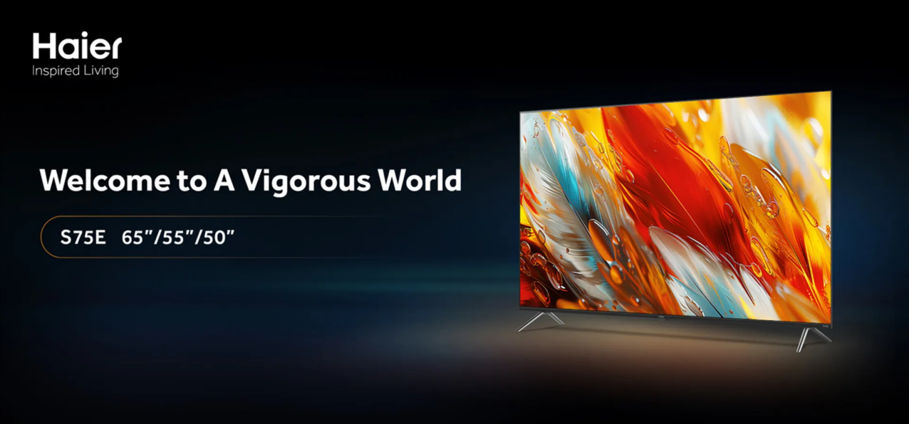 HAIER H50S75EUG H55S75EUG H65S75EUG 50" - 65" HQLED 4K UHD ANDROID TV ...