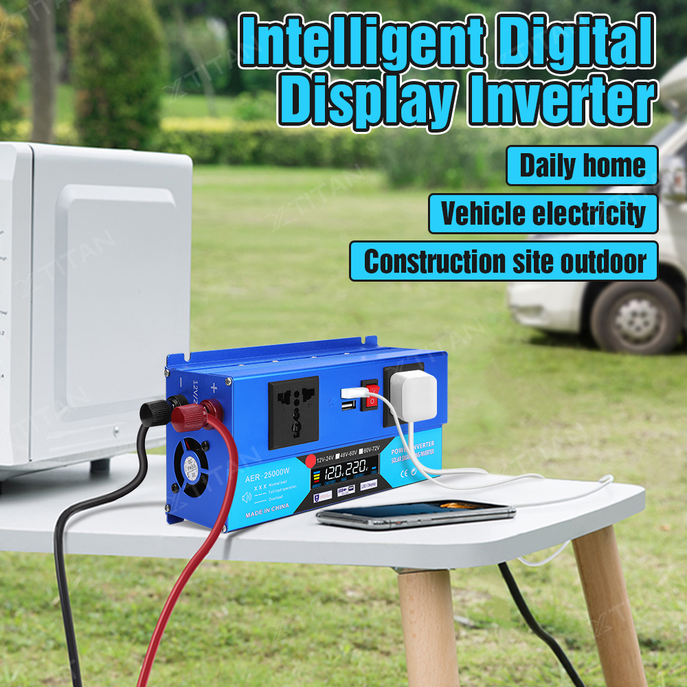 [ LOCAL ] 25000W Car Power Inverter Solar Power Inverter Car Inverter ...