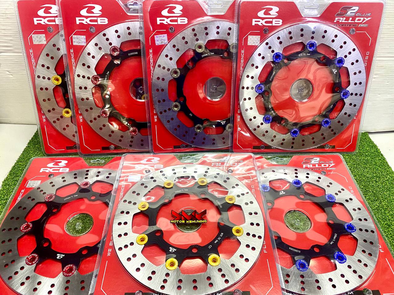 RCB ALLOY DISC PLATE S2+ SERIES Y15/Y16/RS/RSX 298MM S2 PLUS FLOATING ...