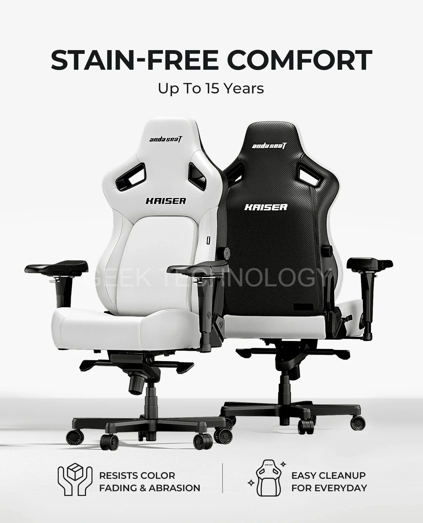 AndaSeat Kaiser 4 XL v2 6D Armrest Premium Gaming Chair - Pop-out ...