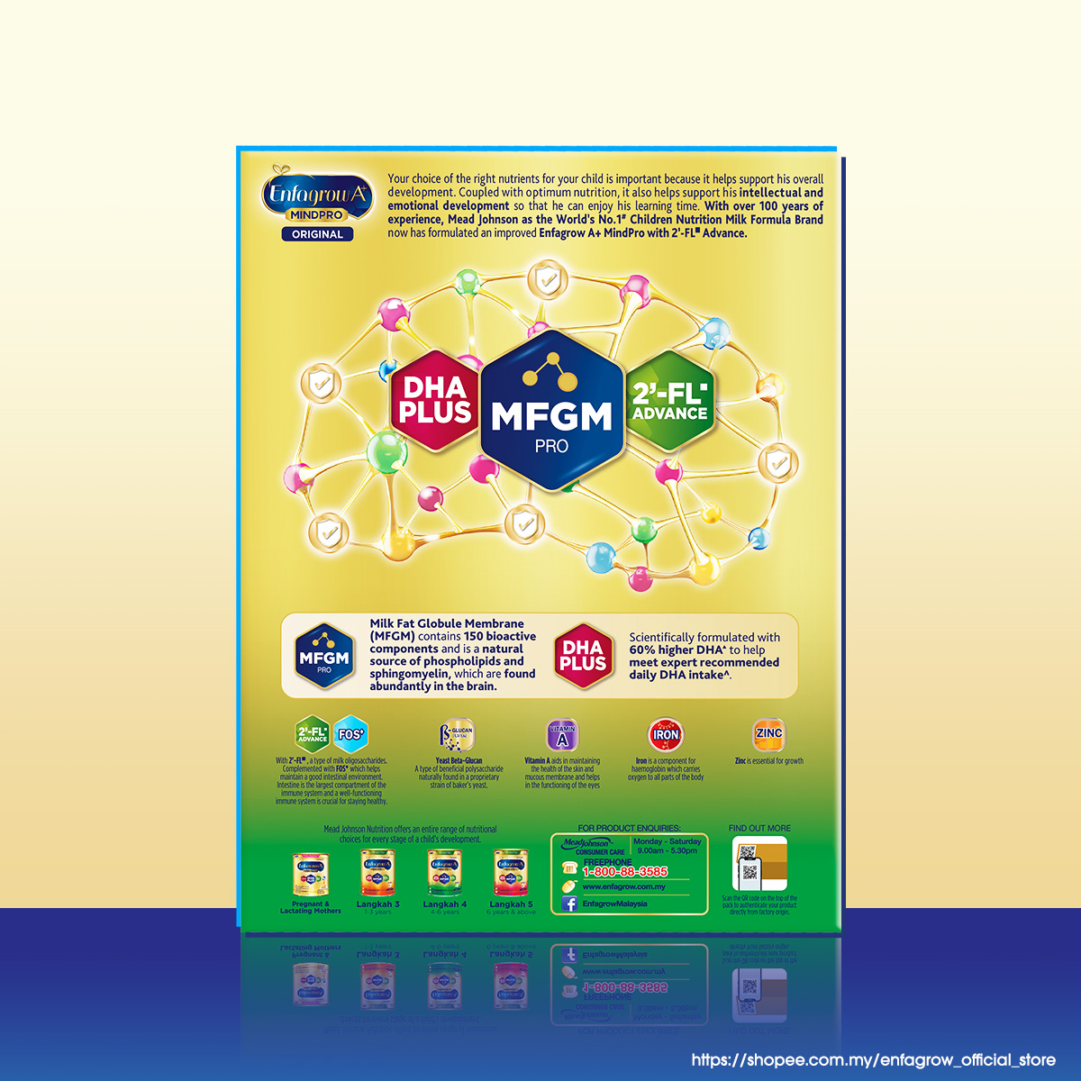 Enfagrow A+ Step 4 - Vanilla Susu Milk Formula Powder (580g) | Shopee Malaysia