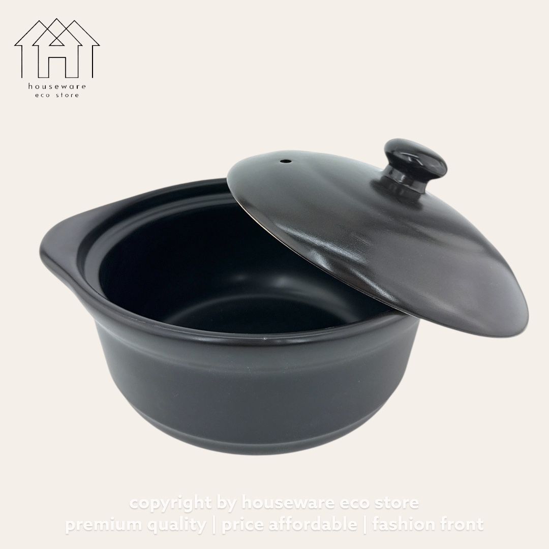 2.4L Ceramic Clay Pot Casserole Pot Ceramic Cooking Pot / Periuk Tahan ...
