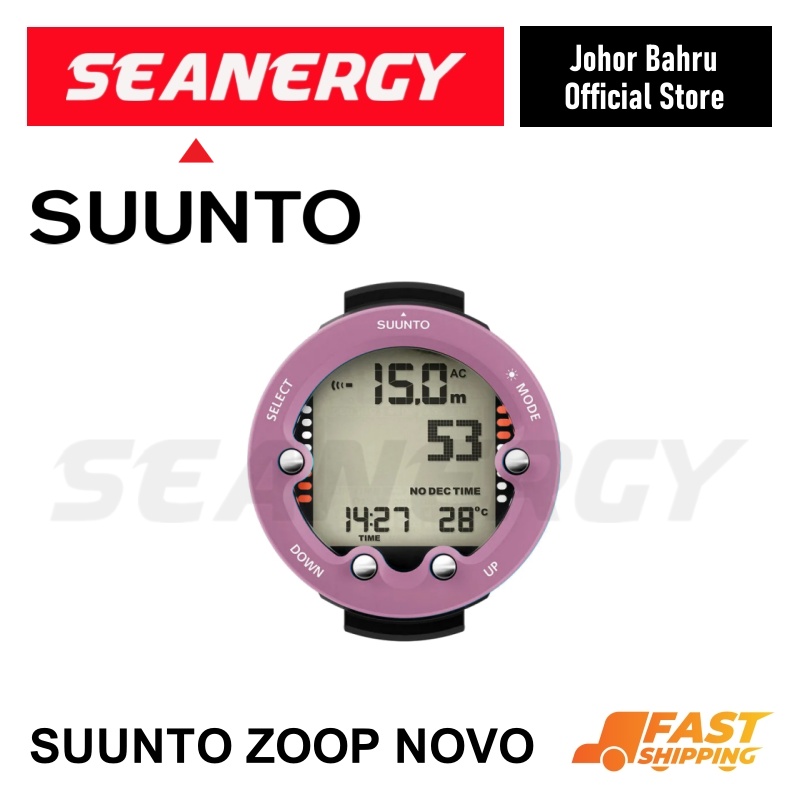 SUUNTO Zoop Novo Dive Computer DiveCom Dive Watch for Scuba Diving Free ...
