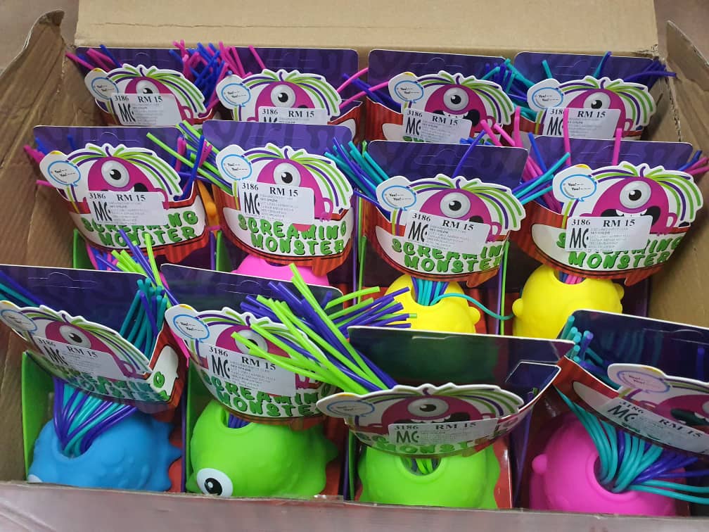 Screaming Monsters Toys Funny Hair Pulling Decompressed Fidget Relax ...