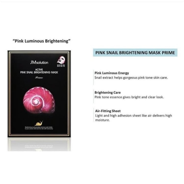 Jm Solution Water Luminous Sos Ringer Mask(10pcs)Ready stock ...