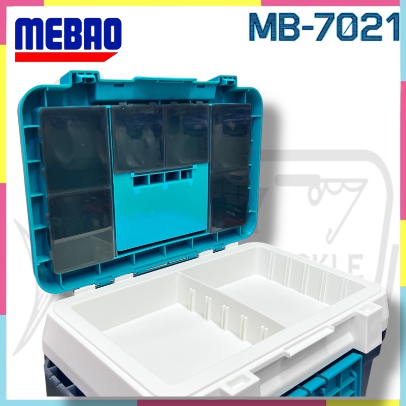2025 MEBAO MB7021 BIG CAPACITY TACKLE BOX 21L Fishing Box MEIHO DAIWA ...