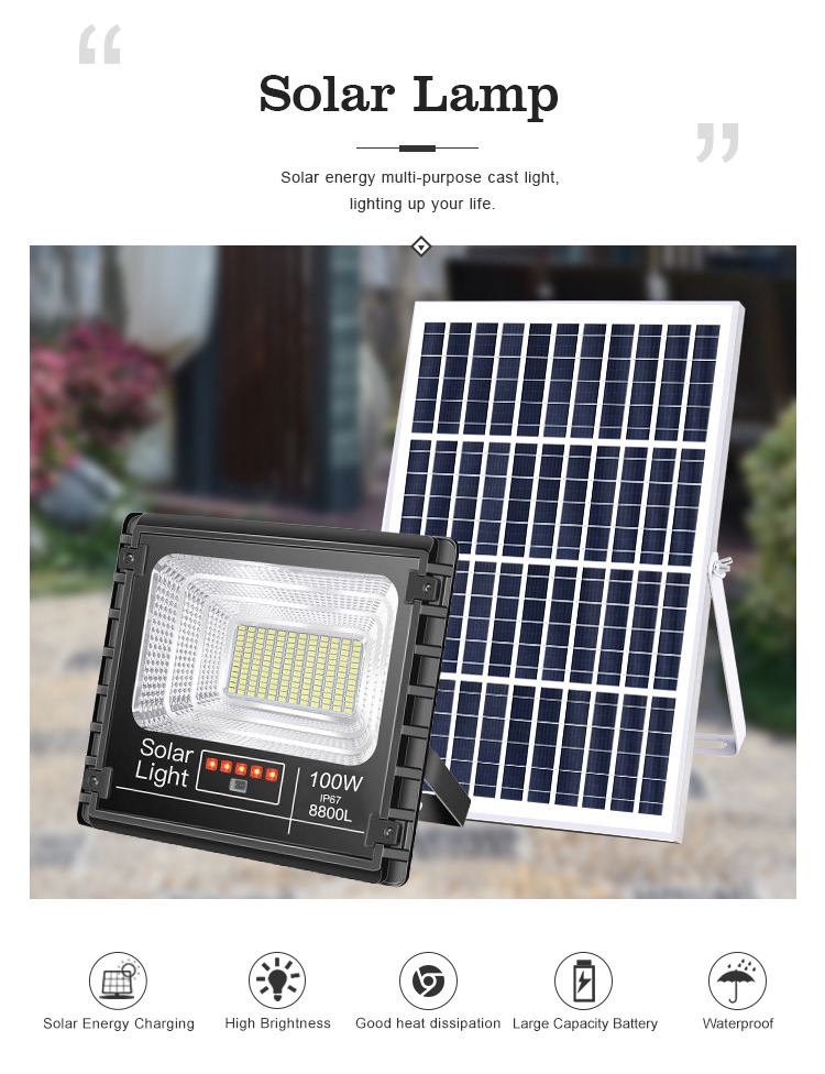 JD Solar Spotlight Lampu Solar Outdoor JD-88L Series 太阳能灯 Malaysia ...