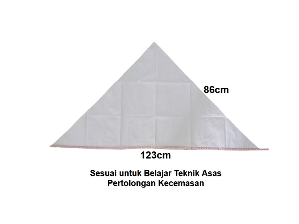 KAIN ANDUH Triangular Calico Bandage - FIRST AID - BSMM ST JOHN ...