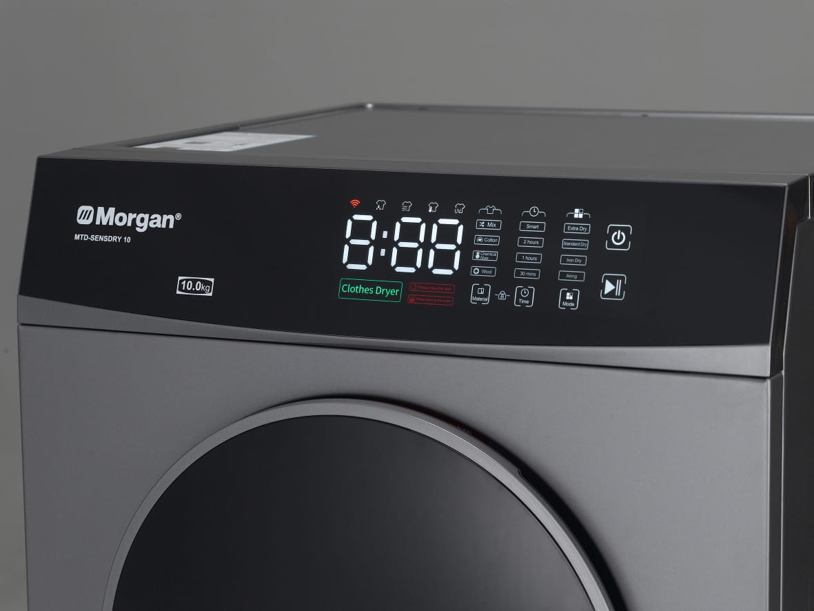 MORGAN 7KG / 10KG VENTED TUMBLE DRYER MTD-SENSDRY 8 | MTD-SENSDRY 10 ...
