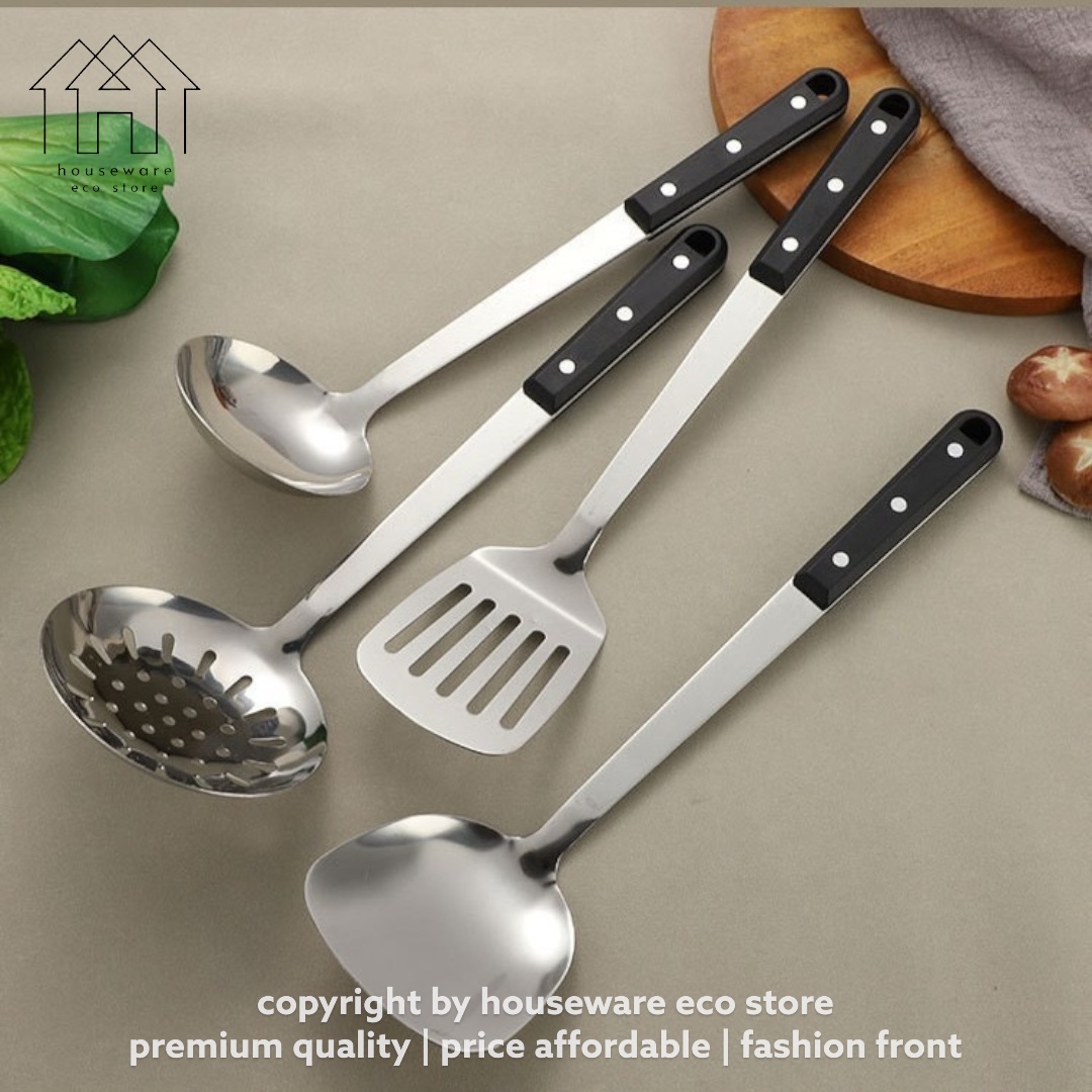 Stainless Steel Kitchen Tool Kitchen Utensils (Turner, Ladle, Rice ...