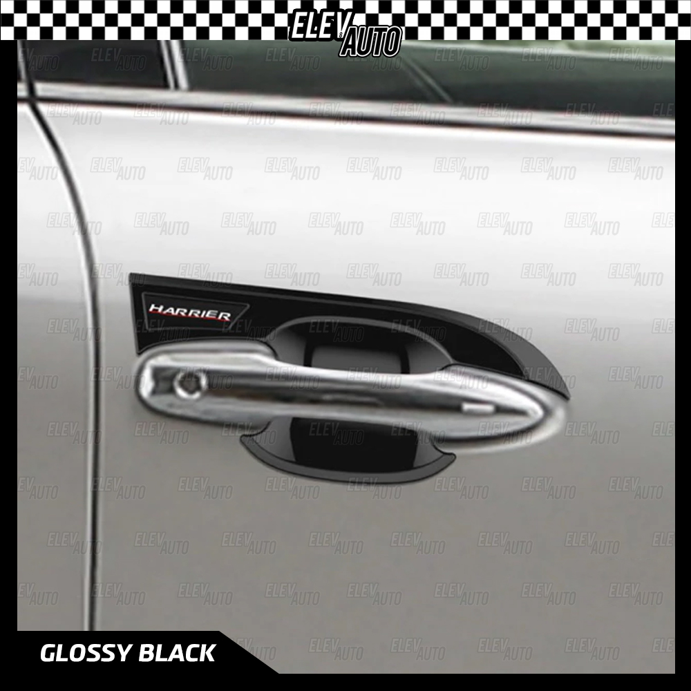 Toyota Harrier XU60 2015 - 2020 Door Handle Bowl Trim Carbon Chrome ...