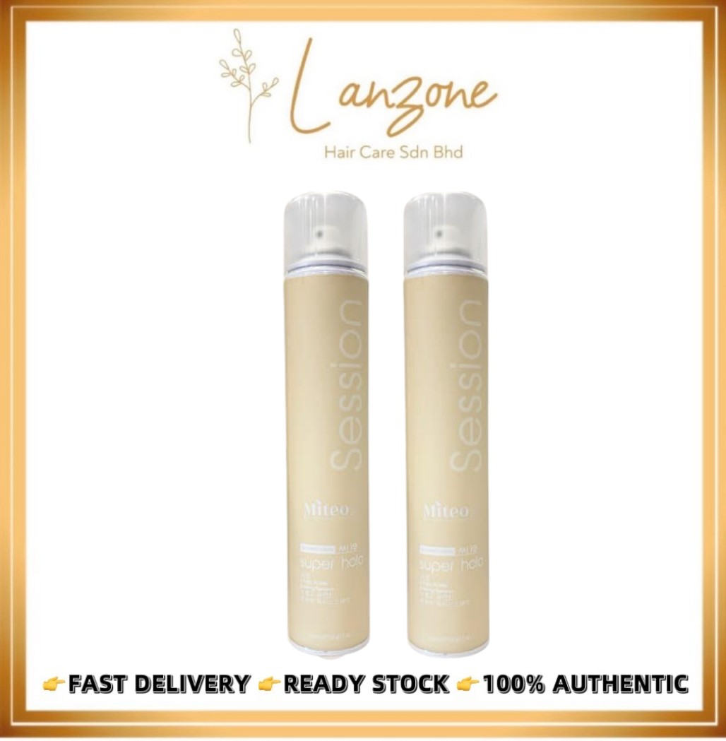 Miteo Infinity Hair Spray Super Hold 420ml ( HALAL ) | Shopee Malaysia