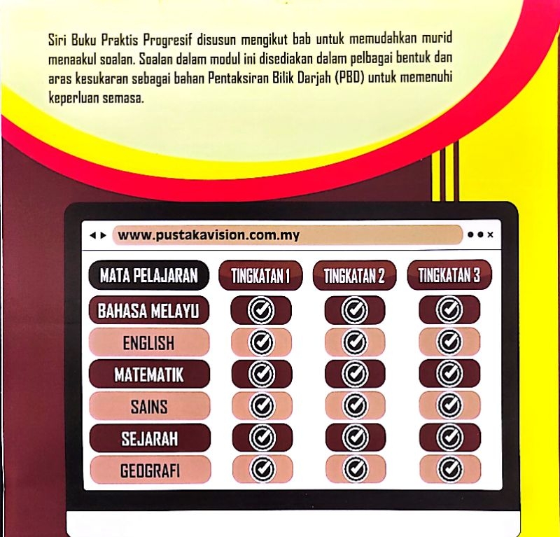 BUKU LATIHAN - PRAKTIS PROGRESIF TINGKATAN 2 EDISI 2025- VISION ...