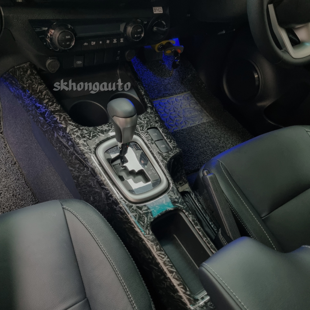 toyota hilux revo rocco rogue 2016-2025 car console box gear panel ...
