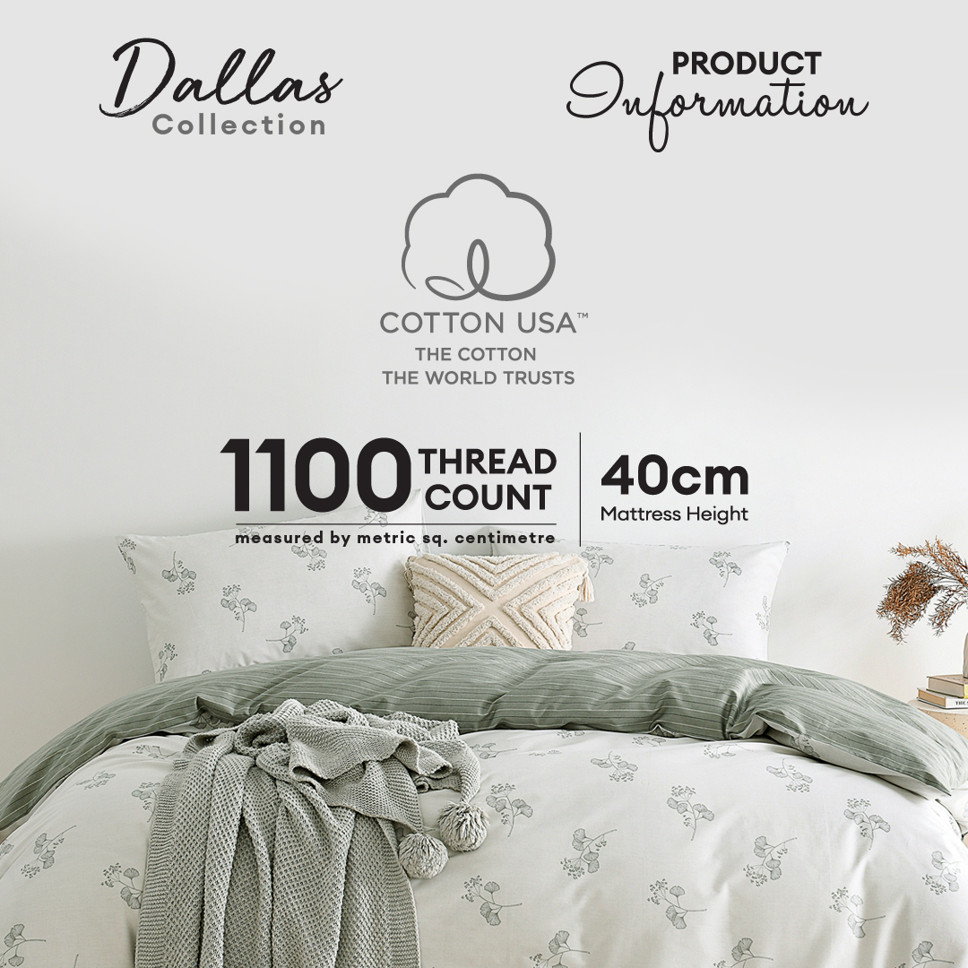 Jean Perry Dallas Quilt Cover Set (without comforter/blanket) - Cotton ...