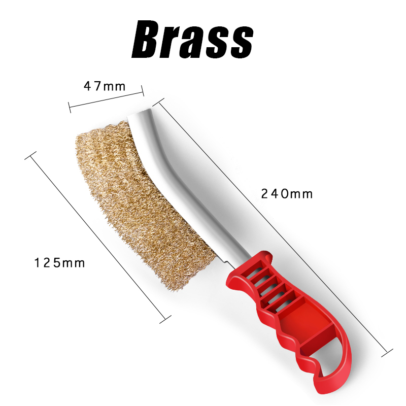 Brass Wire Brush Berus Besi Berus Tembaga Brass / Stainless Steel ...