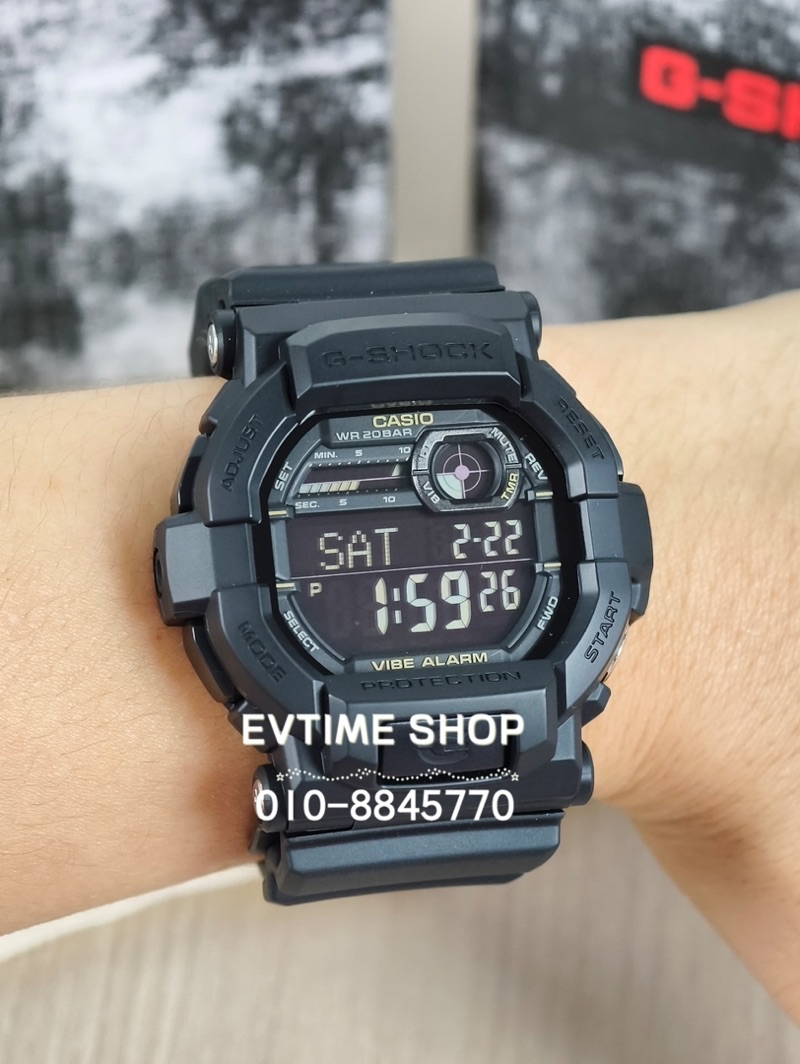 READY STOCK 100% ORIGINAL CASIO G-SHOCK GD-350-1BDR / GD-350-1B / GD ...