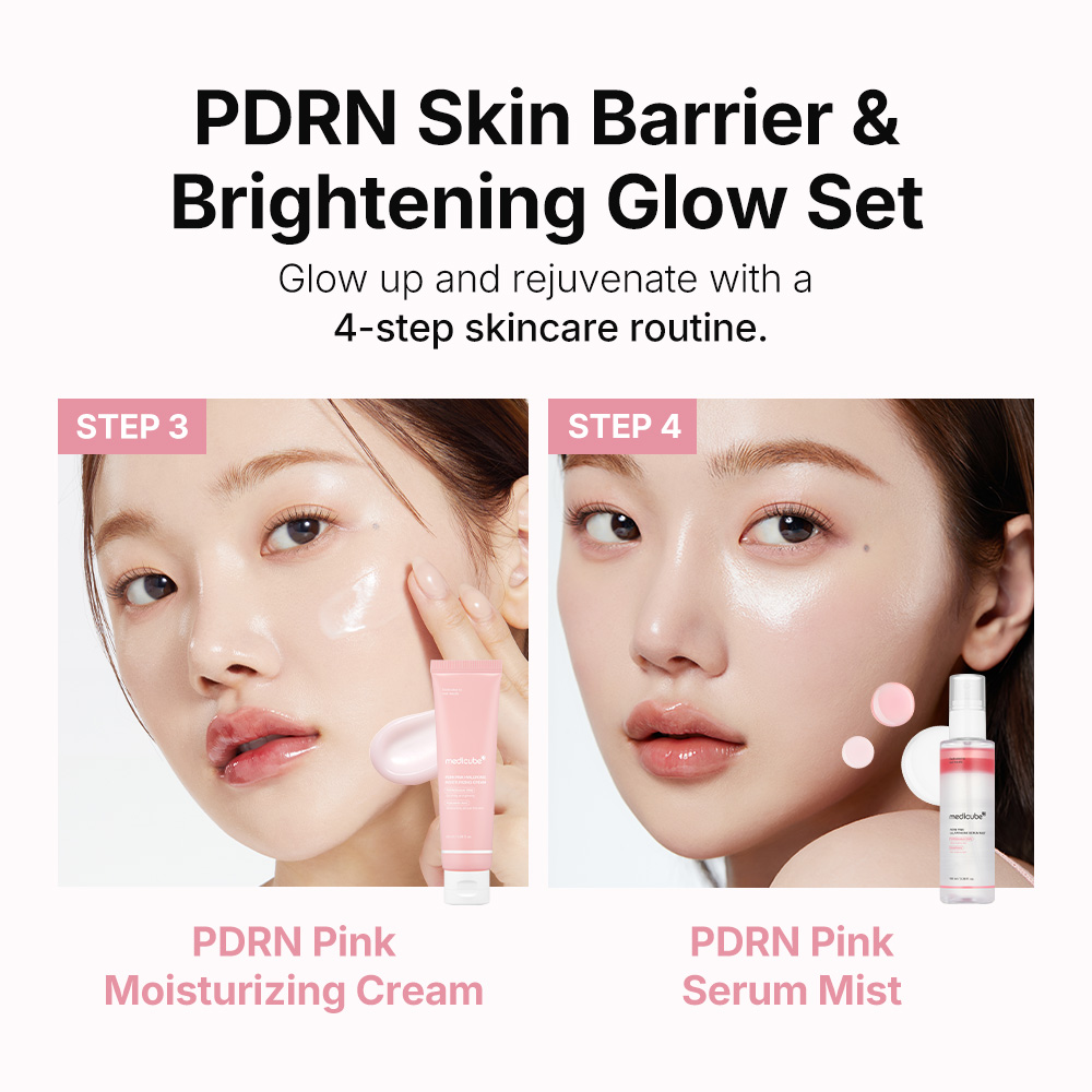 [Shopee Exclusive] [medicube official] Ultimate Glow PDRN Pink Perfection Set (+gift) | Toner ...