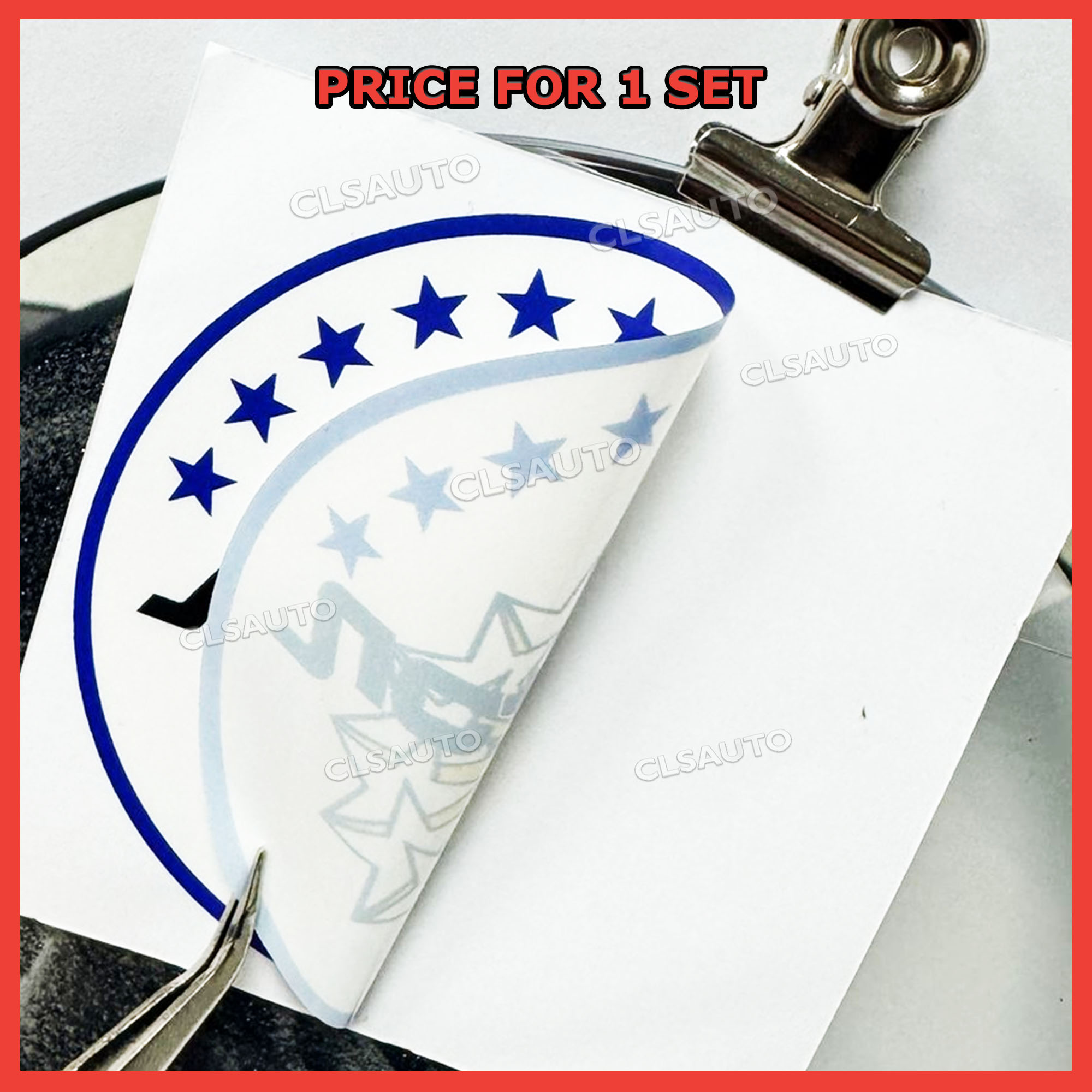 Car Sticker Wira Waja Putra Iswara Outdoor Waterproof Sticker for ...