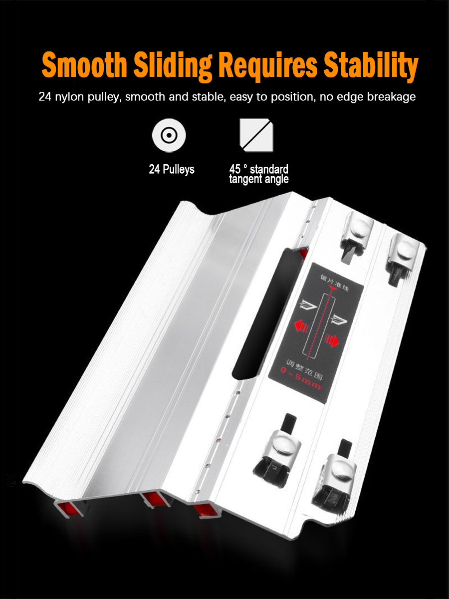 45 Degree Tile Marble Cutter Guide Rail Chamfering Plate Chamfer Frame ...