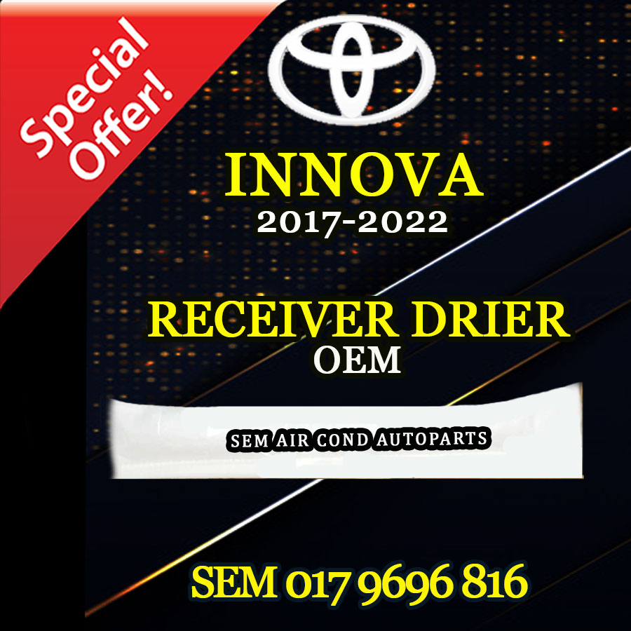 TOYOTA INNOVA 2017-2022 YEAR OEM NEW RECEIVER DRIER/ FILTER DRYER ...