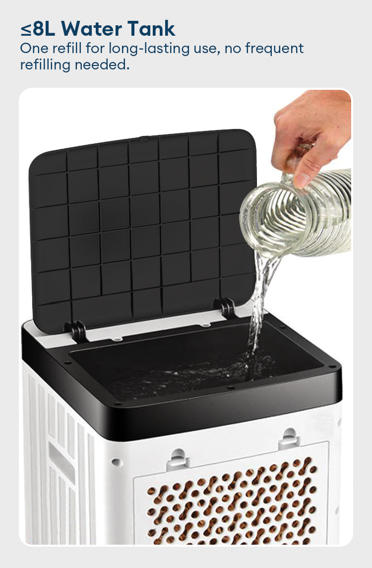 Riino Elektrik Pendingin Udara Portable 3 Speed FREE 2 Ice Boxes ...