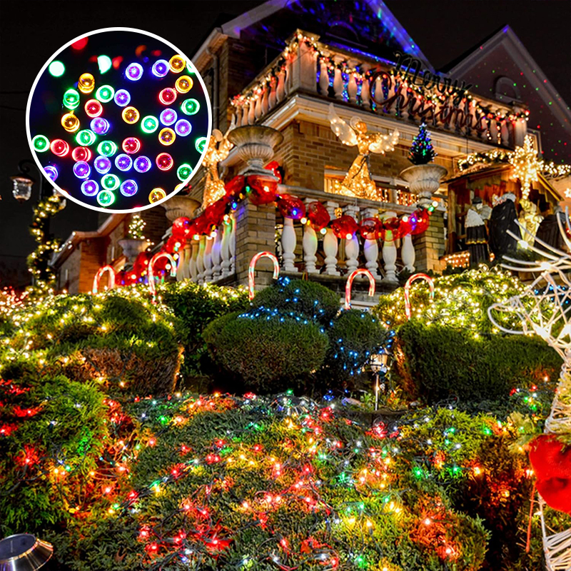 Lampu LED 20Meter Black wire Led Light Strip Outdoor Waterproof Lampu ...